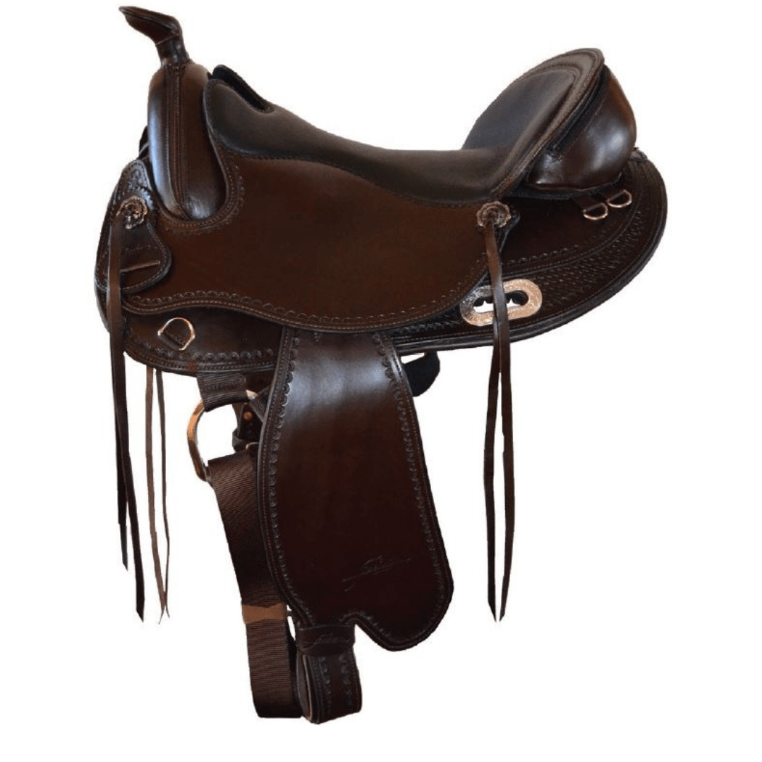 Freeform Western Virginian Treeless Saddle – Freeform Saddles